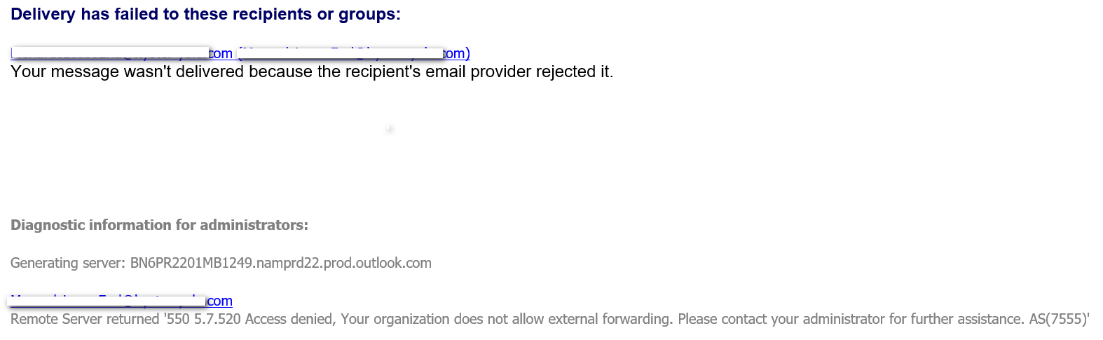 Office 365 External email Forwarding - ITPROPLANET Office 365 External email Forwarding - ITPROPLANET
